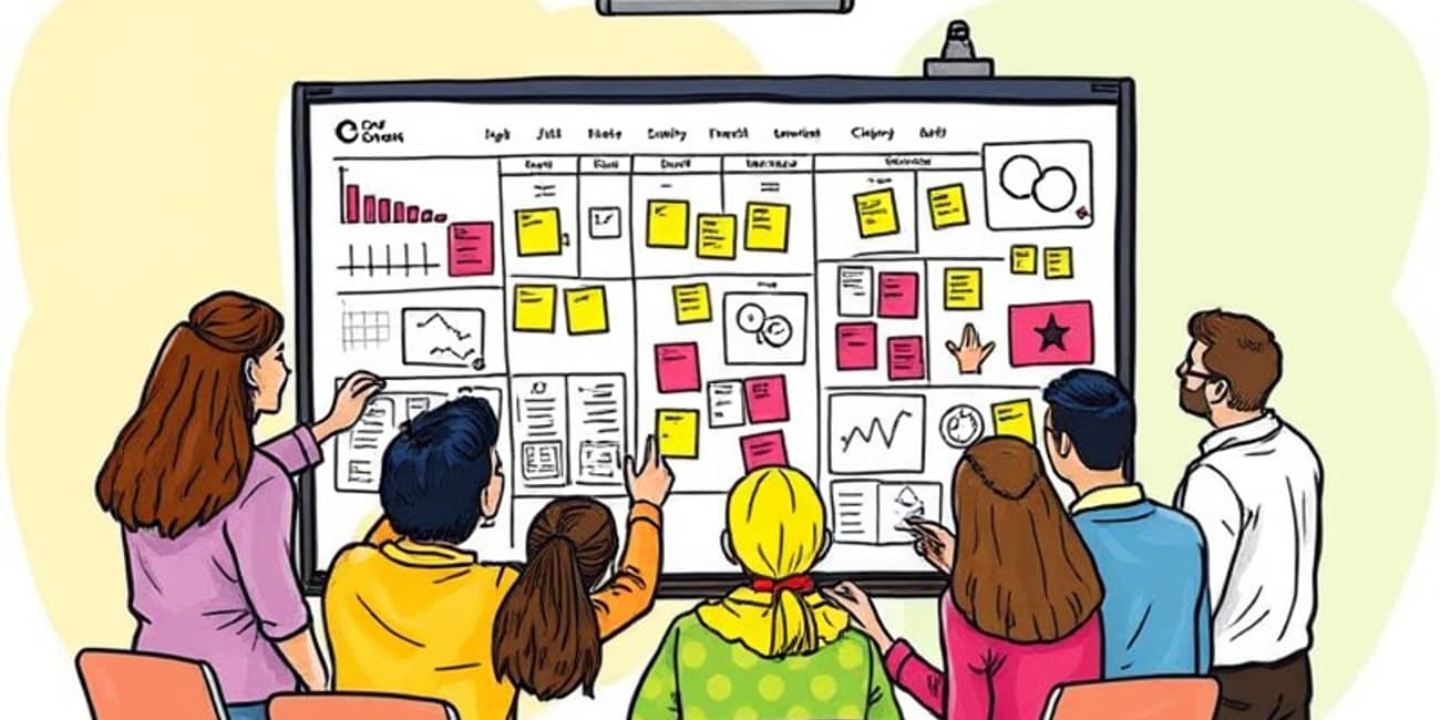 Make your plan visual so it’s easier to communicate